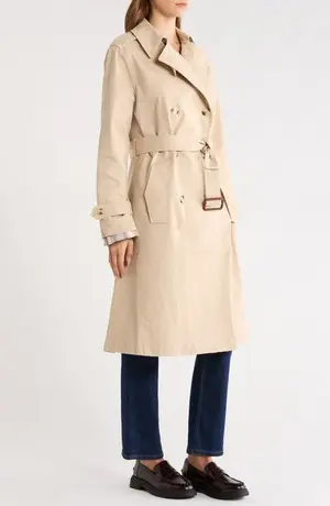 RE/DONE Cara Trench Coat