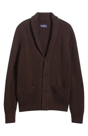 ROWING BLAZERS Cotton Fisherman Shawl Cardigan