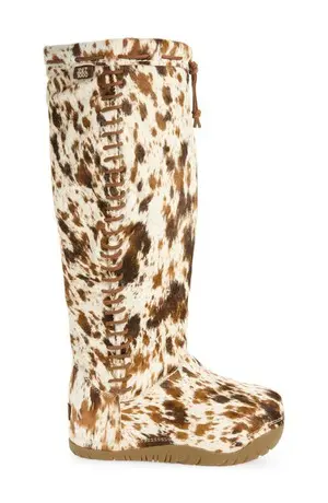 UGG Bucked Tall Genuine Calf Hair Boot - Brown Multi