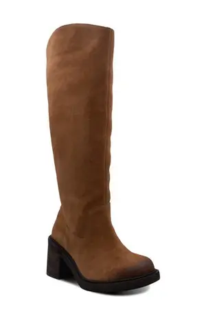 Ash Iris Knee High Boot - Camel