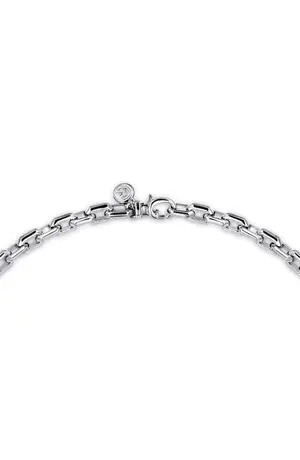 Gabriel & Co. Faceted Link Chain Necklace