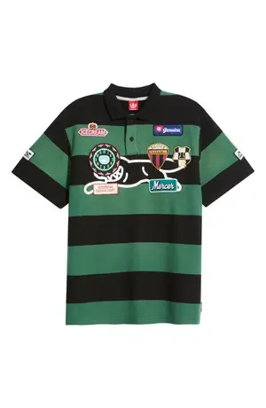 ICECREAM Tamarind Stripe Polo - Black