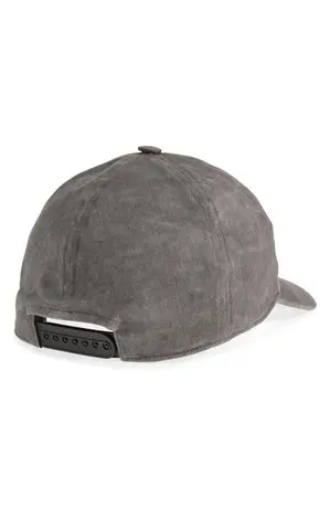 Rick Owens Denim Snapback Baseball Cap