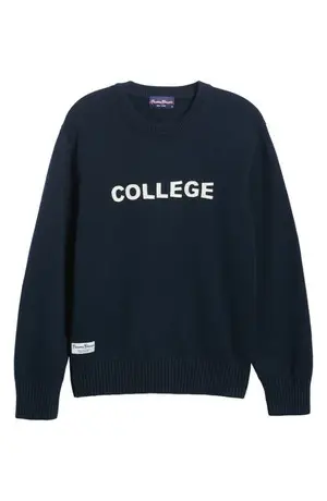 ROWING BLAZERS College Cotton Crewneck Sweater