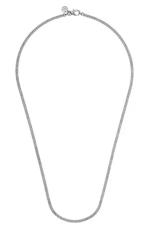 GABRIEL & CO. Contemporary Curb Chain Necklace