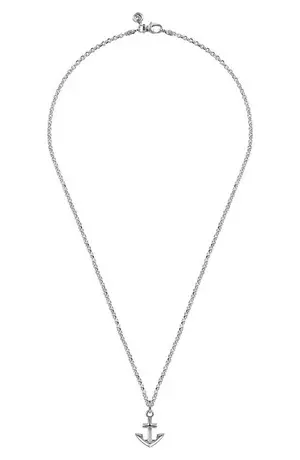 GABRIEL & CO. Modern Relics Anchor Pendant Necklace