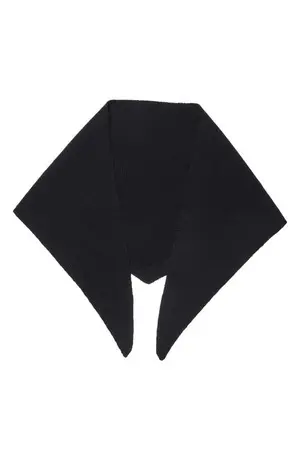 Nordstrom Wool & Cashmere Blend Triangle Scarf Black