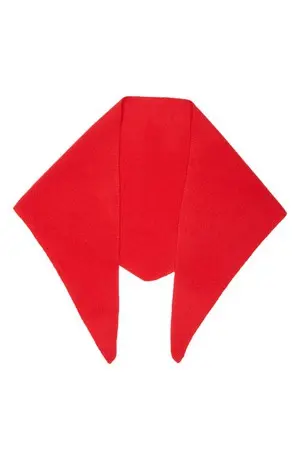 Nordstrom Wool & Cashmere Blend Triangle Scarf - Red