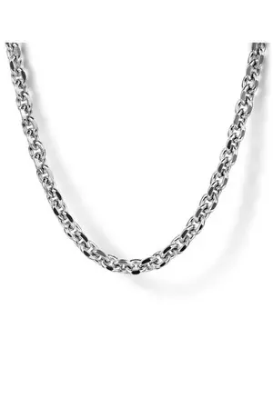 GABRIEL & CO. Cable Chain Necklace - Sterling Silver