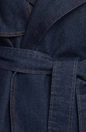PETAL & PUP Miranda Cropped Trench Jacket