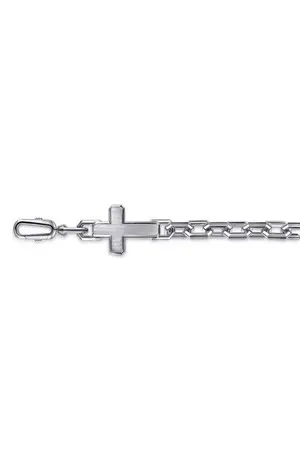 GABRIEL & CO. Cross Link Bracelet