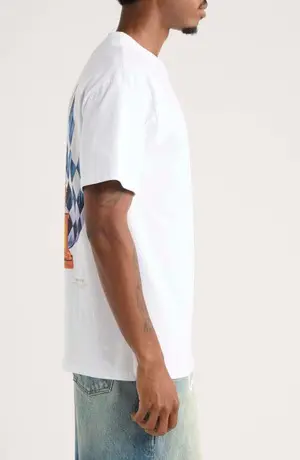 ICECREAM Jasmine Cotton Graphic T-shirt - White
