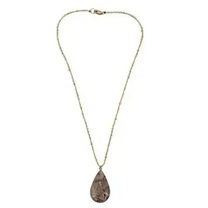 MADISON BEVERLY HILLS Gem Pendant Necklace - Brown