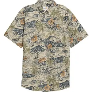 Reyn Spooner Paradise Found Button Down Shirt - Eucalyptus