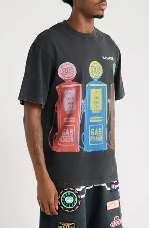 ICECREAM Raspberry Graphic T-shirt - Black