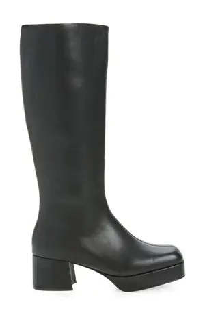 Jeffrey Campbell Capacity Faux Leather Knee High Boot
