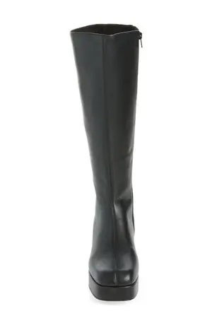 Jeffrey Campbell Capacity Faux Leather Knee High Boot