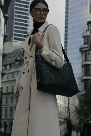 APATCHY LONDON The Holly Woven Leather Bag