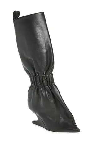 Rick Owens Cantitaquito Leather Boot