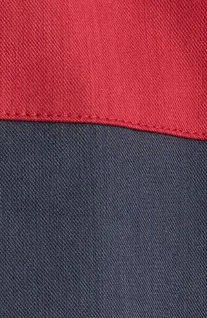 ROWING BLAZERS Striped Cotton Bomber Jacket