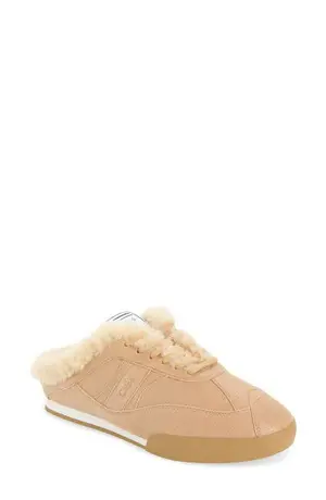 Chloé Kick Genuine Shearling Lined Sneaker Mule