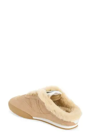 Chloé Kick Genuine Shearling Lined Sneaker Mule