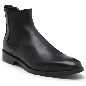 JOHN W. NORDSTROM® Rivoli Dress Leather Chelsea Boot - Black Leather
