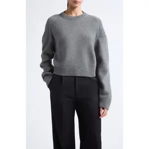 FFORME Marcela Cropped Crew Sweater
