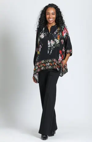 APNY Front Button Kimono Top