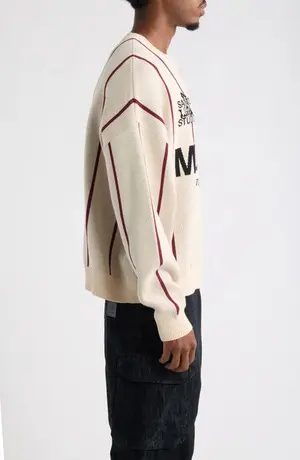 SANTO STUDIO Milano Jacquard Cotton Sweater - Brown