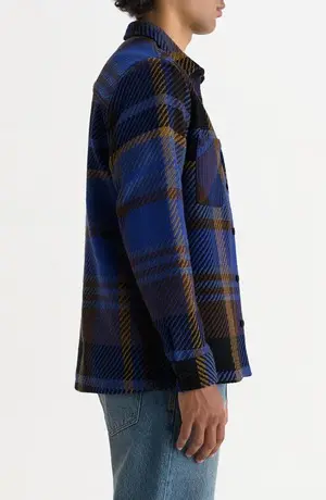 WAX LONDON Whiting Check Shirt Jacket