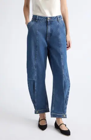 Cinq À Sept Agnes High Waist Boyfriend Jeans
