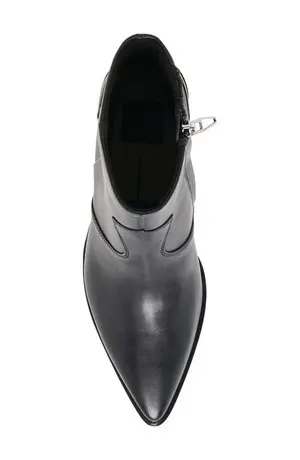 Dolce Vita Ashtin Wedge Bootie - Black Leather