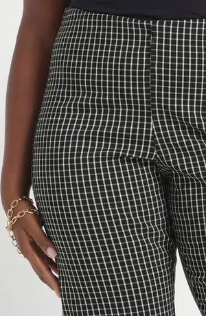 ESTELLE Bobbie Grid Ankle Pants
