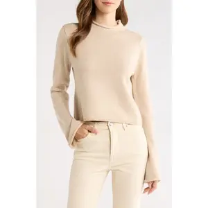 Astr The Label May Rollneck Sweater - Oatmeal