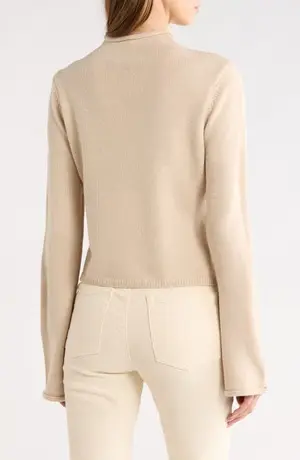 Astr The Label May Rollneck Sweater - Oatmeal