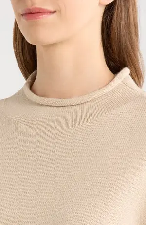 Astr The Label May Rollneck Sweater - Oatmeal