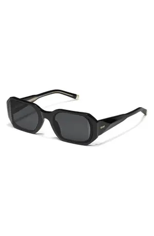 Quay Hyped Up Gem 57mm Square Sunglasses
