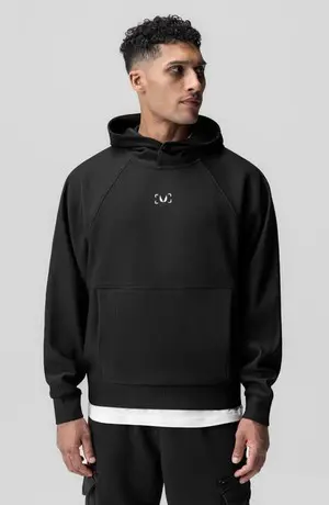 ASRV Deltapeak Oversized Hoodie Black