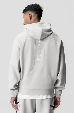 ASRV Deltapeak Oversized Hoodie - Light Grey