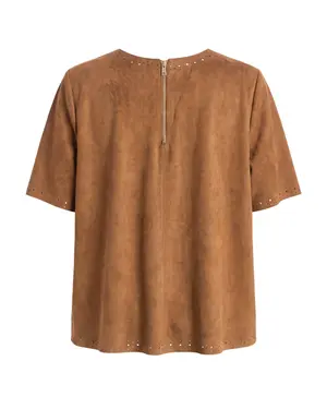 CARTOLINA Chloe Genuine Suede Top