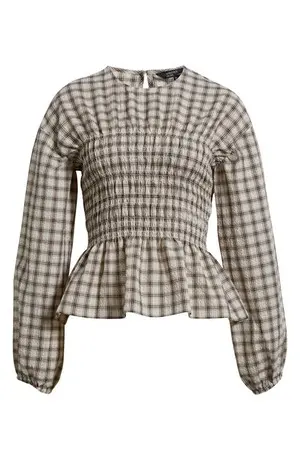 NOBODY'S CHILD Charlize Peplum Top
