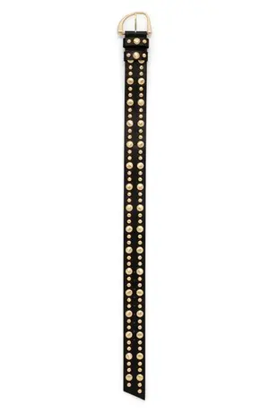 Cult Gaia Zoe Studded Leather Belt