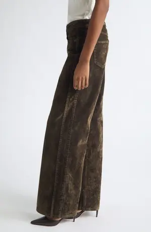 Cinq À Sept Betsy Flocked Bootcut Jeans