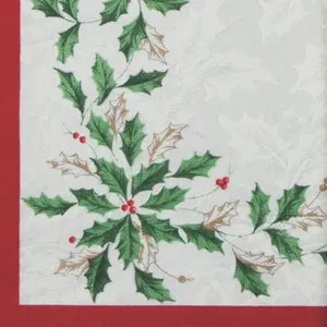 LENOX Holiday Placemat Set Of 4 & Napkin Set Of 4 Value Set