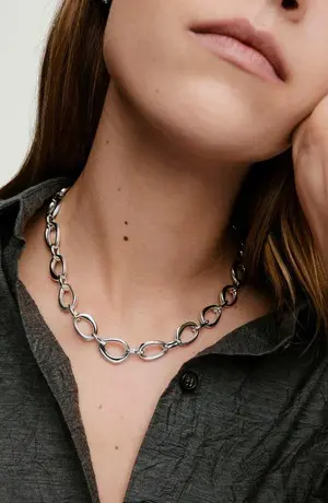 Mejuri Dôme Ripple Chain Necklace