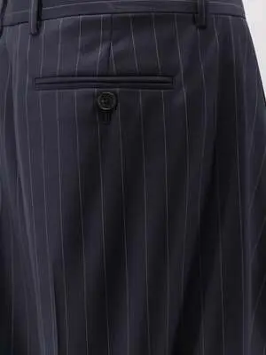 Givenchy Double Pleat Wool Trousers