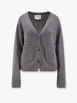 LISA YANG Danni Cashmere Cardigan - Grey