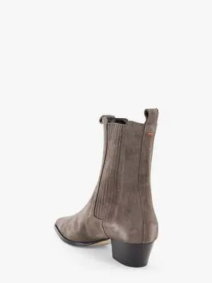 AeydĒ Agata Suede Boots - Grey