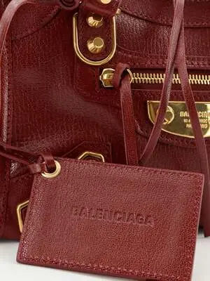 Balenciaga Le City Uptown Mini Leather Handbag